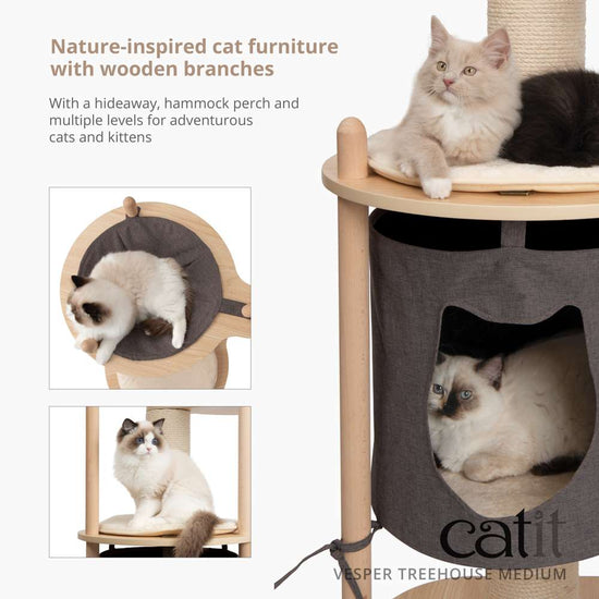 Vesper Treehouse Medium – Catit UK - Official Catit Brand Store