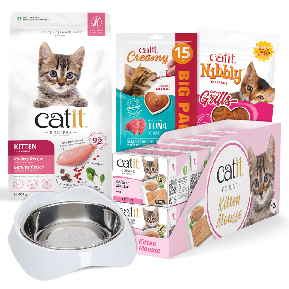 Catit Poultry Kitten Discovery Box | Food & Treat Bundle – Catit UK ...
